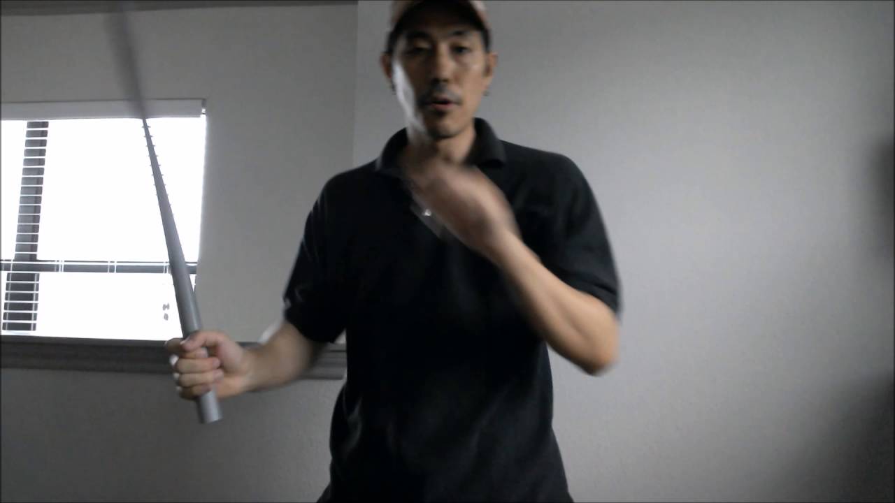 eskrima single stick techniques - YouTube
