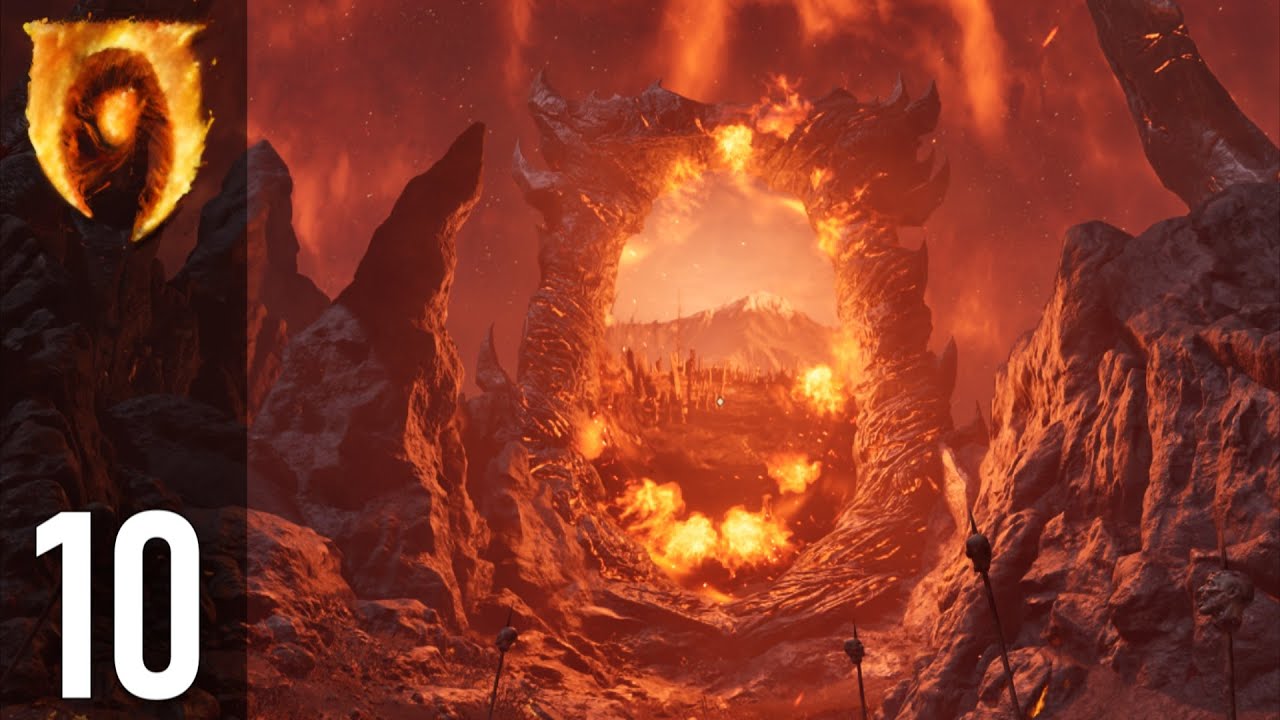 Oblivion Remastered #10 - First Oblivion Gate - Gameplay Playthrough ...