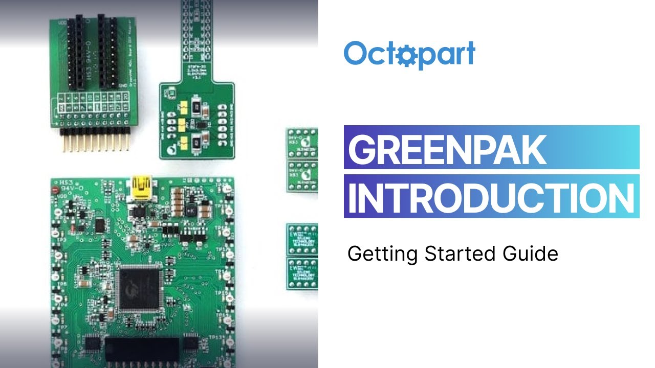 Getting Started with the GreenPAK Introduction Kit - YouTube