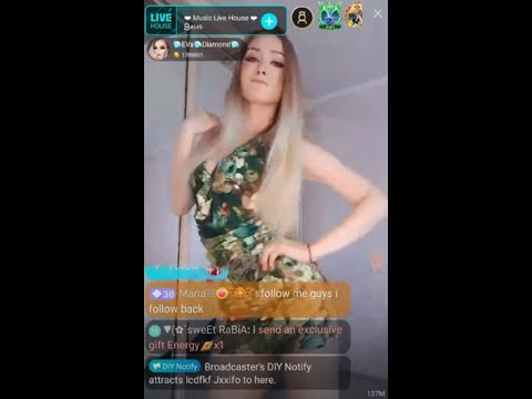 bigo live dance with Russian good shape girl