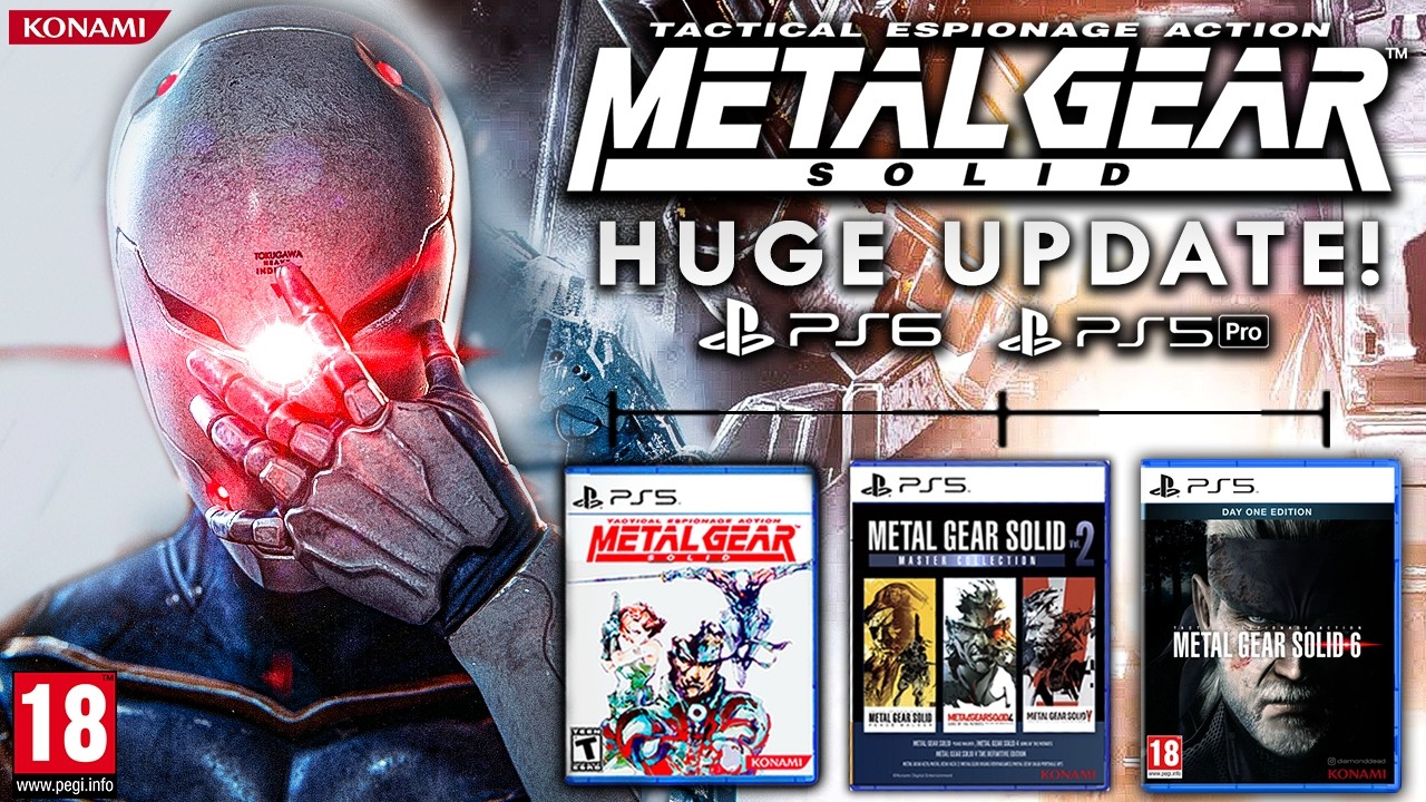 Konami's Metal Gear Solid™ 2026 Plans | MGS 1 Remake, MGS 4 Remaster ...