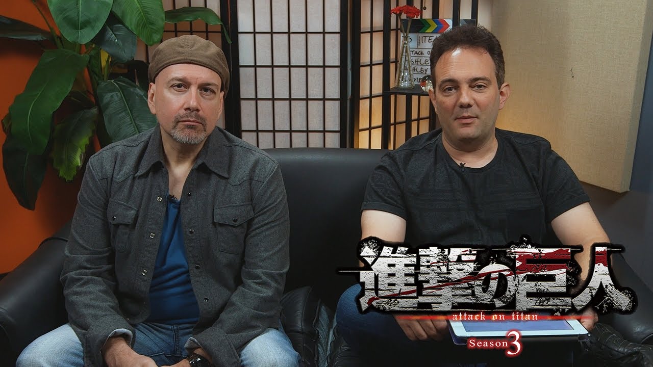 Attack on Titan Season 3 | Interview with Mike McFarland and Phil ...