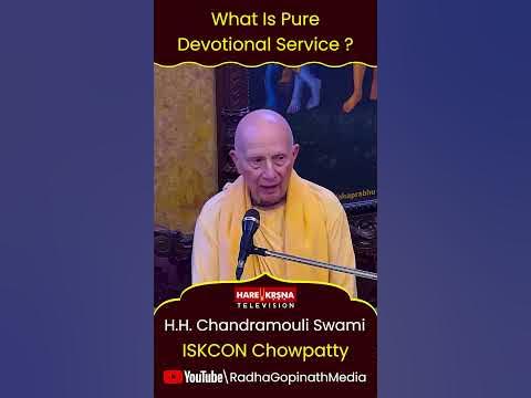 What Is Pure Devotional Service #shorts - YouTube