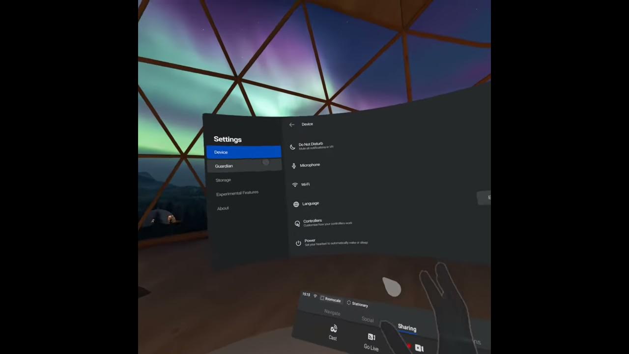 Oculus Quest with full hand gesture detection - YouTube