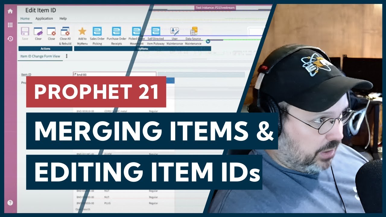 Merging Items & Editing an Item ID: P21 Fundamentals - YouTube