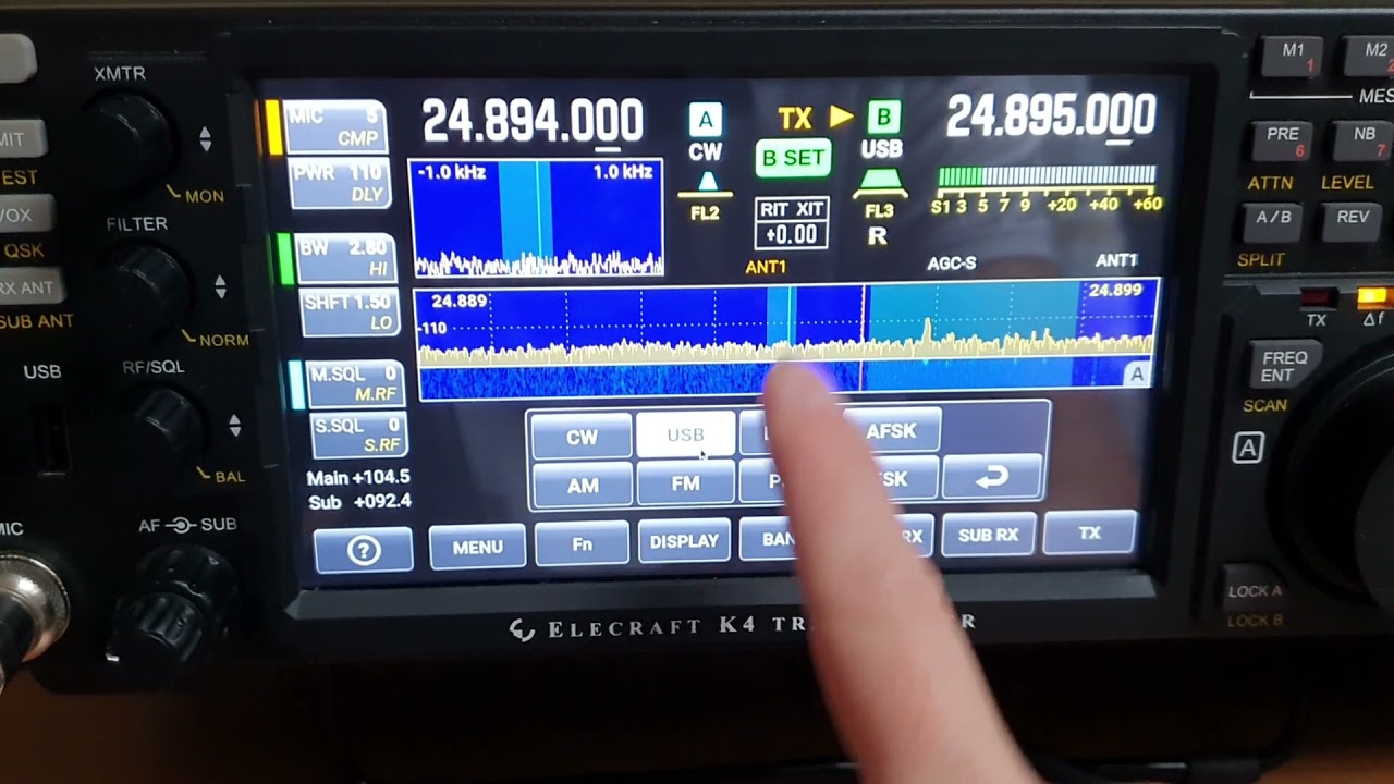 Elecraft K4 - Built In Macro Editor - IW2NOY - YouTube