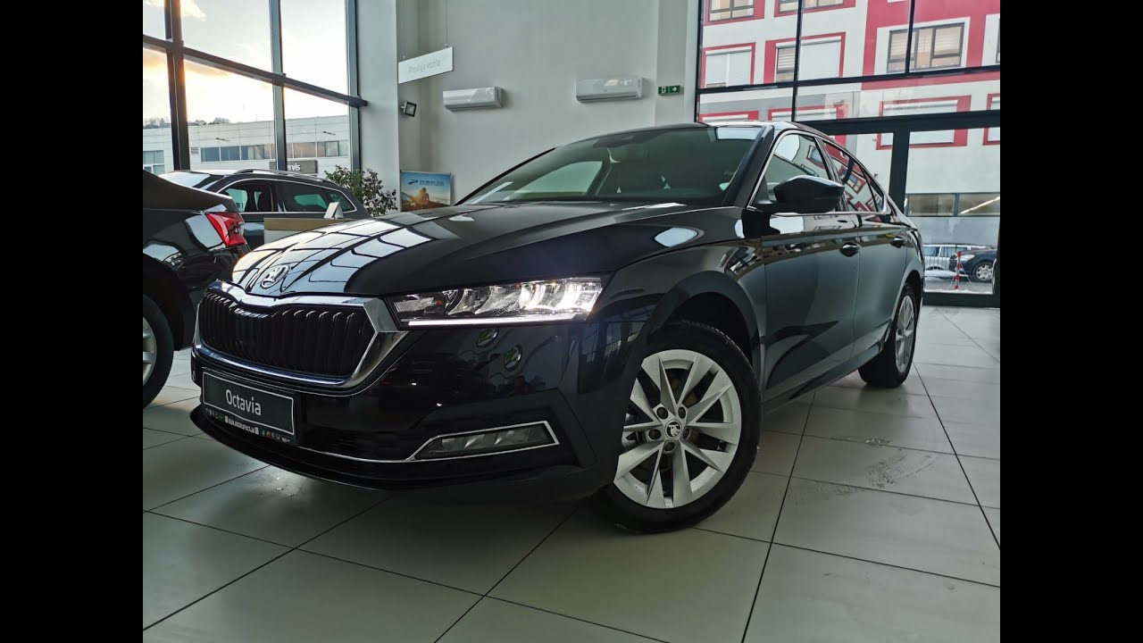 New Škoda Octavia A8 2.0 TDI STYLE DSG Walkaround 2021 & Interior - YouTube