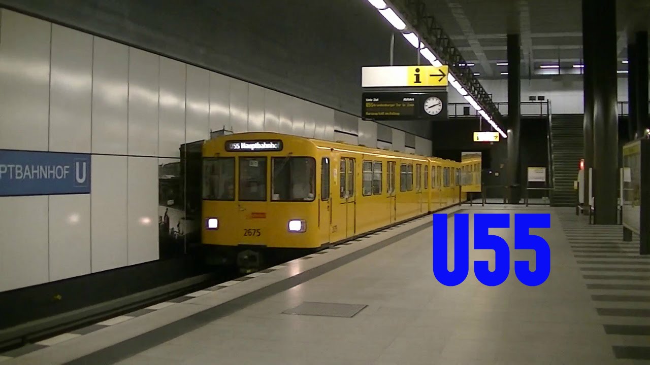 U55 Metro - Berlín - YouTube