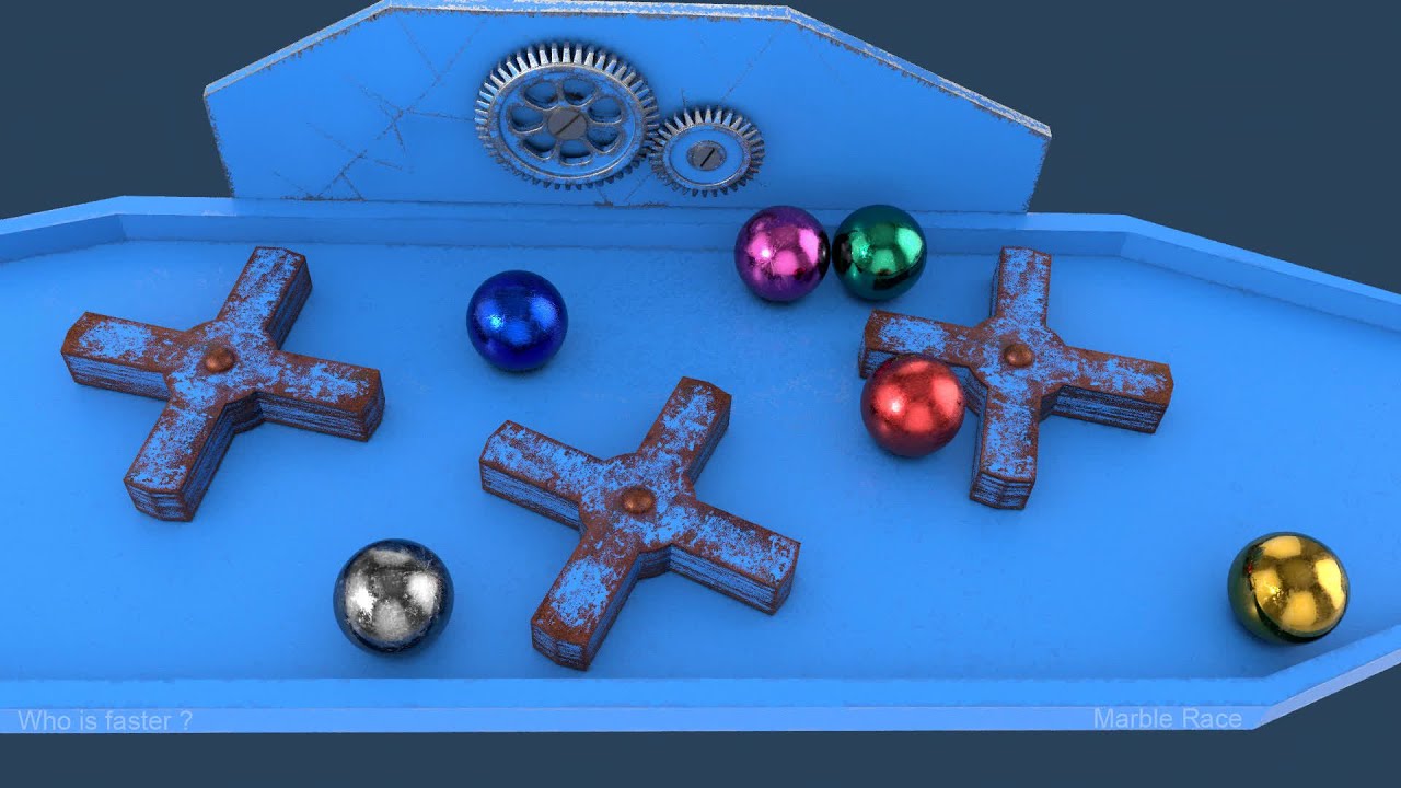 3D marble run | Marble Race | Who is faster? - YouTube