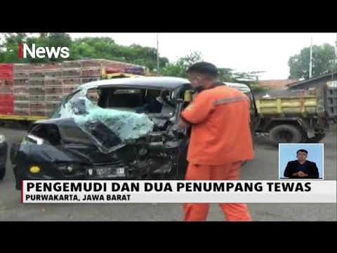 3 Orang Tewas Kecelakaan di Tol Cikampek, 6 Luka Berat - iNews Siang 12/10