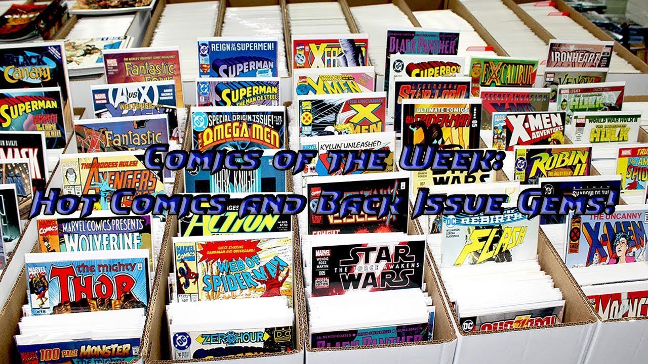 Comics of the Week New Issues and Back Issue Bin Finds! Uncle Gary ...