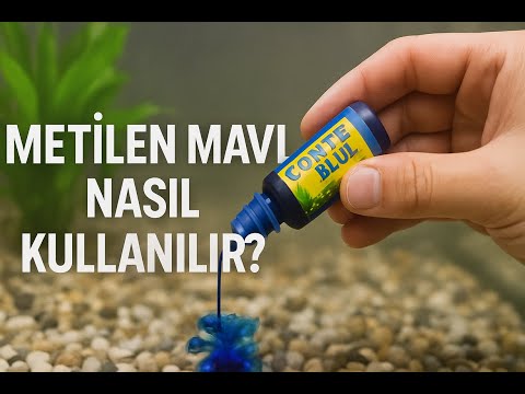 METİLEN MAVİSİ NEDİR NASIL KULLANILIR? CONTRA BLUE #metilen #methyleneblue #contrablue