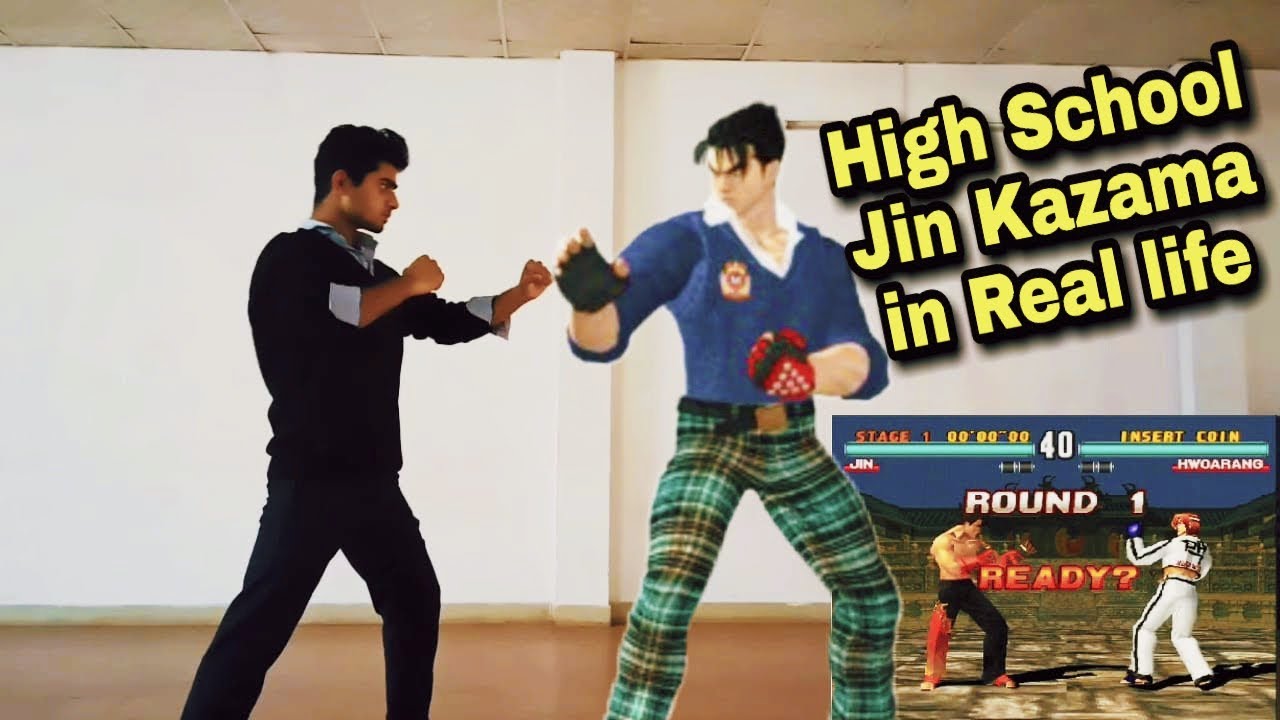 Jin Kazama in real life| TEKKEN 3| Real life Tekken| WARRIOR - YouTube