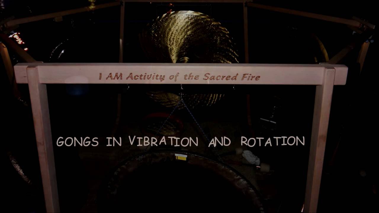 GONG VIBRATION & ROTATION - AUSONIA 11 8 15 - YouTube