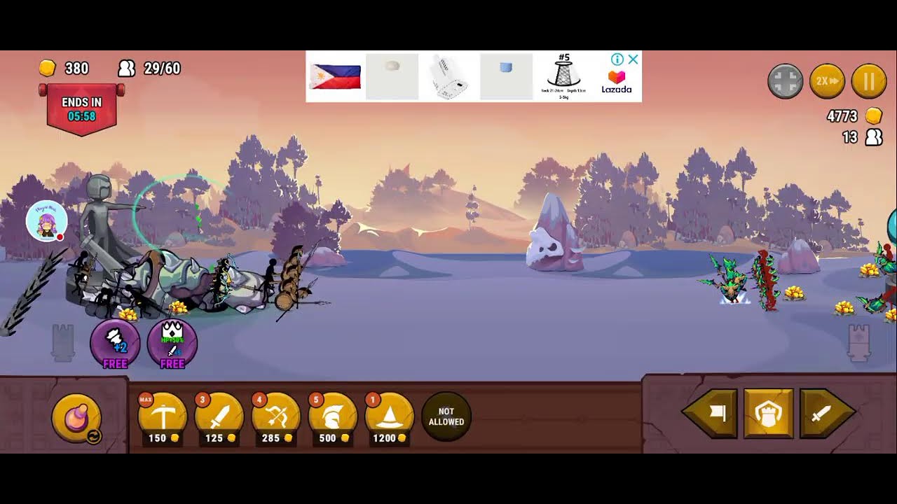 LIVE Stick War Gameplay - YouTube