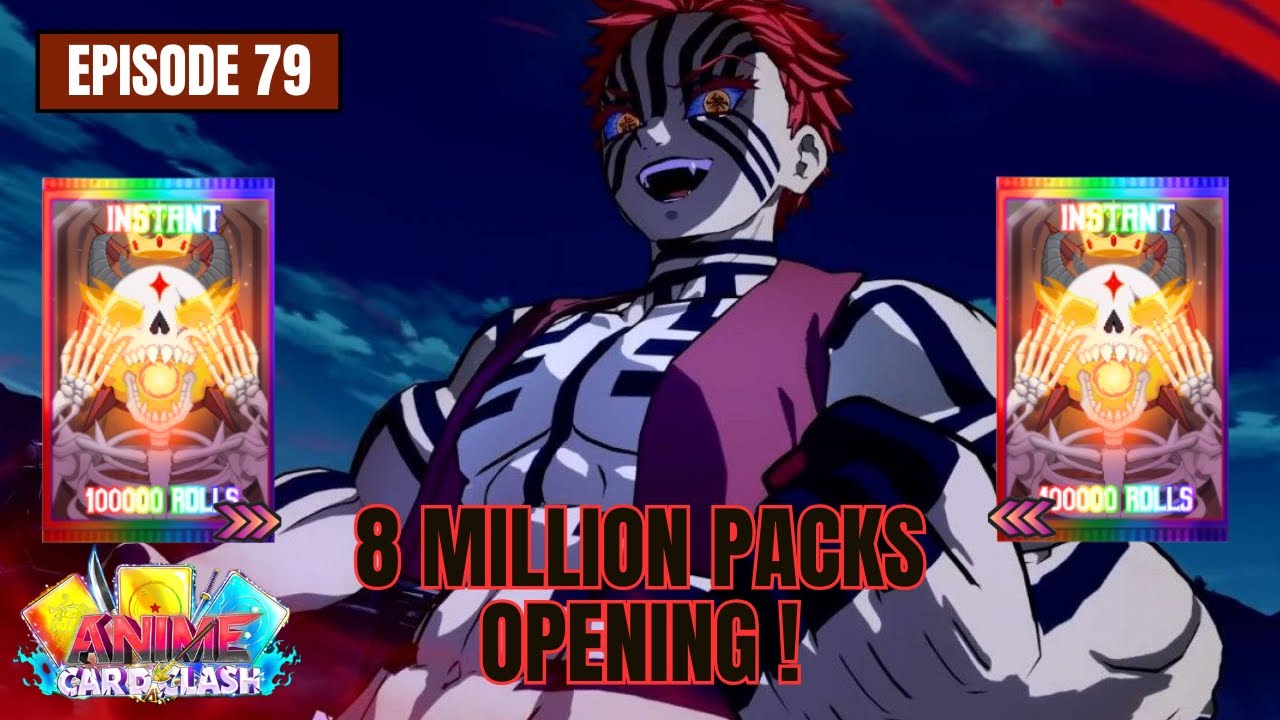 Opening 8 MILLION packs in Anime Card Clash! Crazy Pulls?! - YouTube