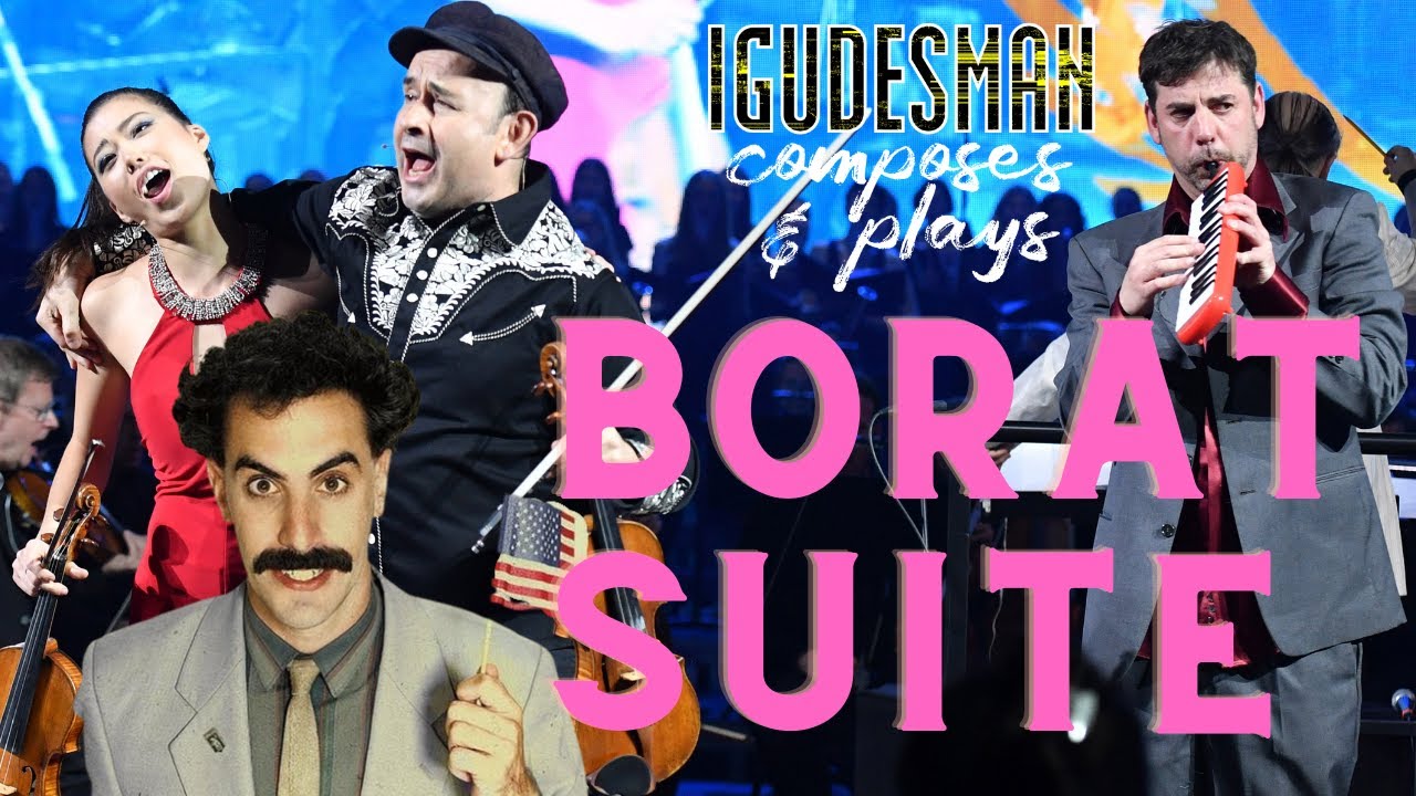 Borat Suite (Igudesman) with Erran Baron Cohen on trumpet! - YouTube