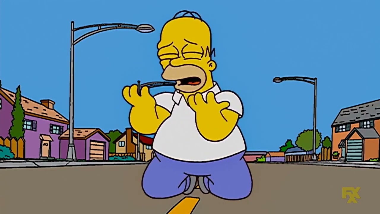 Homero llorando plantilla meme - YouTube