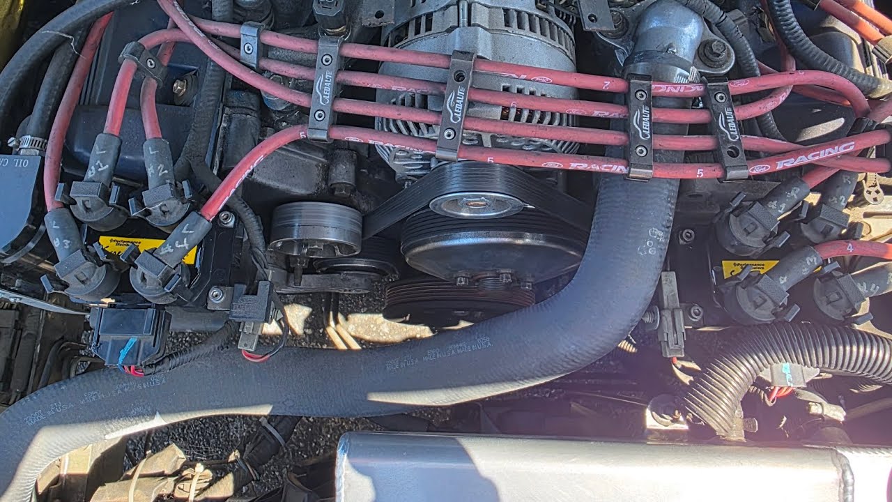 Screaming Demon Coil packs install on 96-98 Mustang GT!!! - YouTube