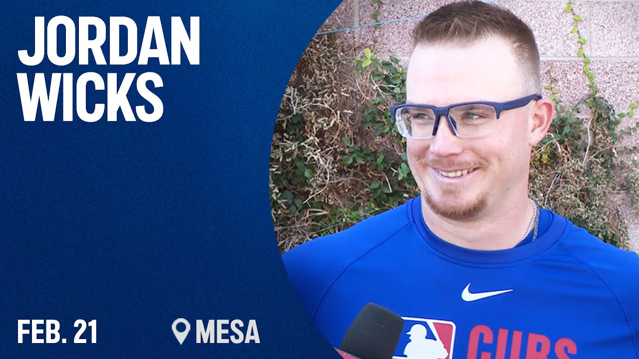 Jordan Wicks has 'something to prove' this spring for Cubs - YouTube