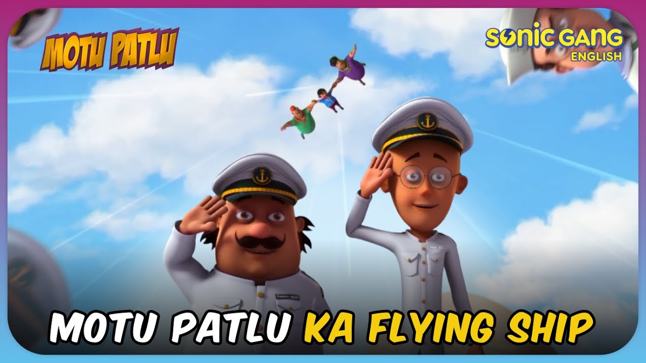 Motu And Patlu's Flying Ship | Motu Patlu | Full Episode - YouTube