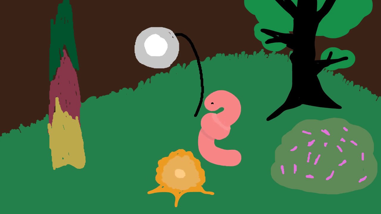 Fred the friendly worm! - YouTube