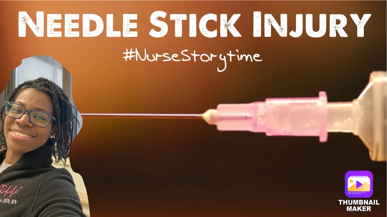 First needle stick injury - Storytime #disease #needlework #healthcare ...