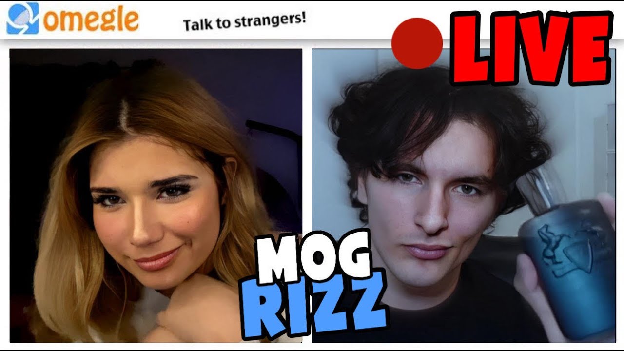 MOGGING GIRLS ON OMEGLE...LIVE! @Bosnov - YouTube
