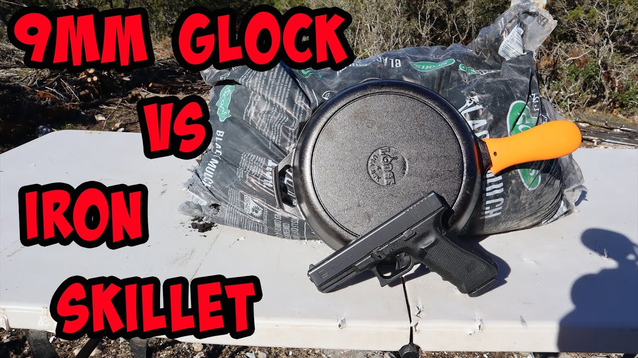 How Bulletproof Is An Iron Skillet? - YouTube