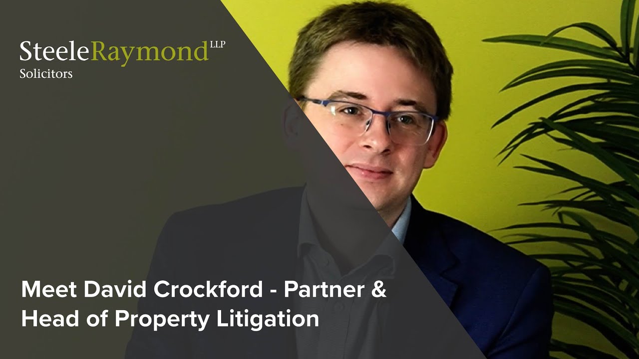 Meet David Crockford - Partner & Head of Property Litigation at Steele ...