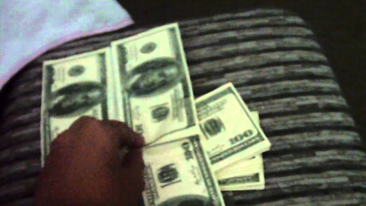 Money Napkins - YouTube