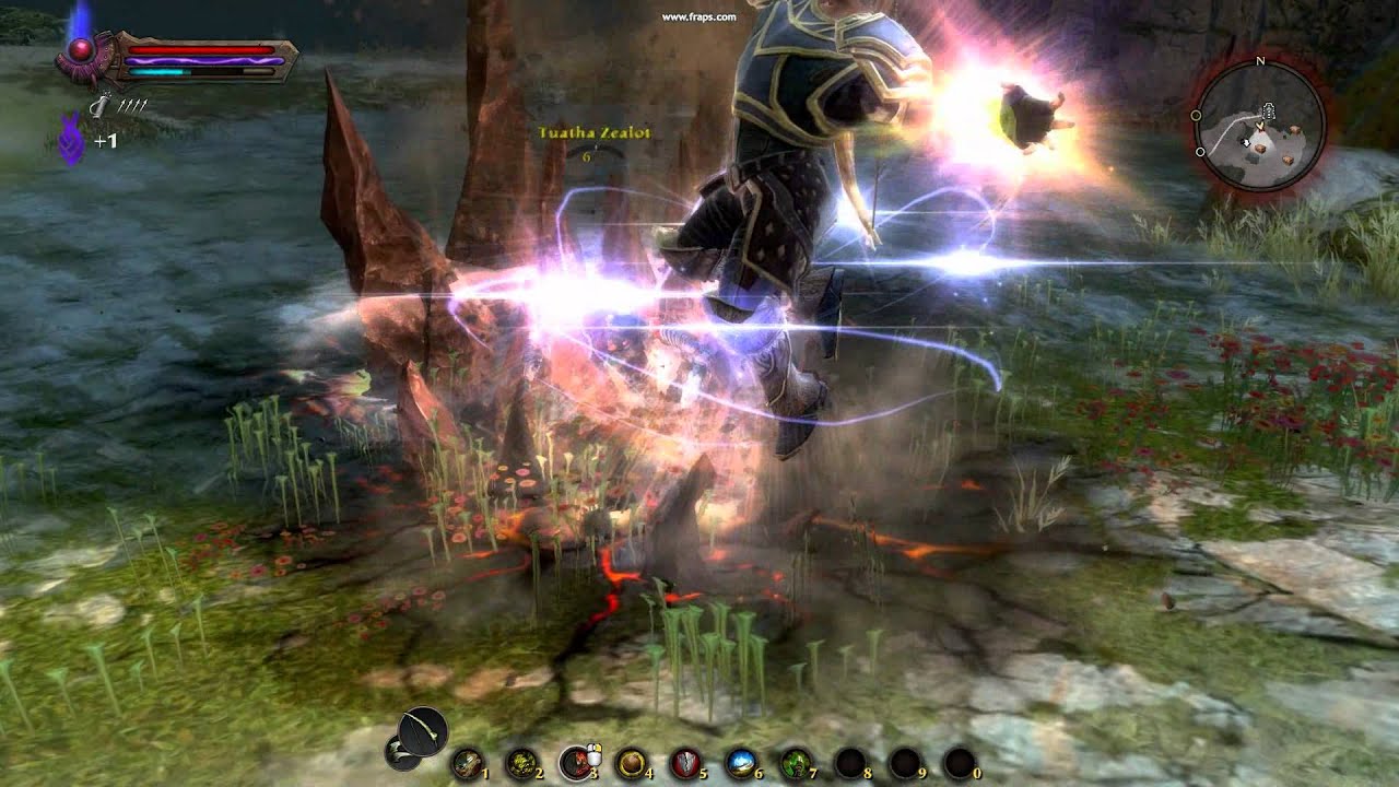 Kingdoms of Amalur: Reckoning Combo #3 - Faeblades + Longbow - YouTube