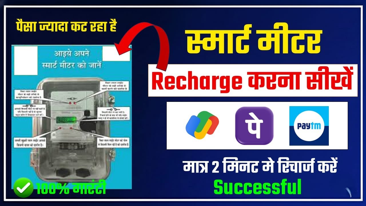 How to Recharge UPPCL Smart Meter (2025) ⚡ KESCO Prepaid Meter - YouTube