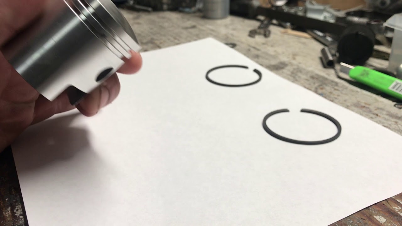 HOW TO Install new rings motorized bicycle - YouTube