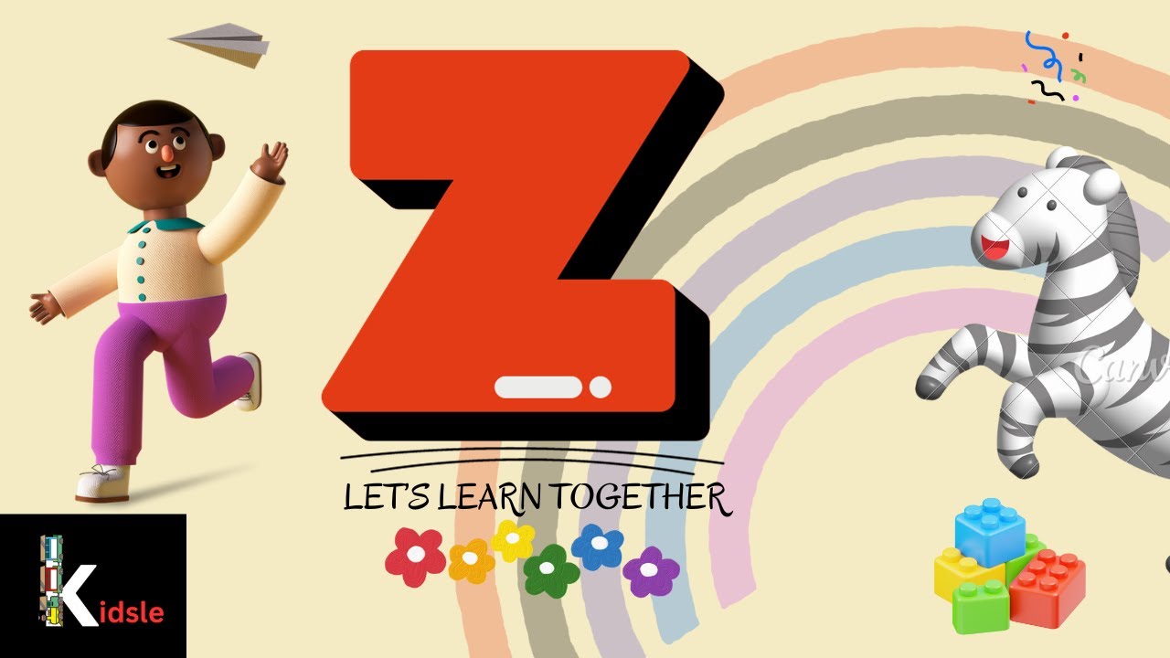 Words Of Z | Things That Begin With Alphabet Z | Letter Z - YouTube