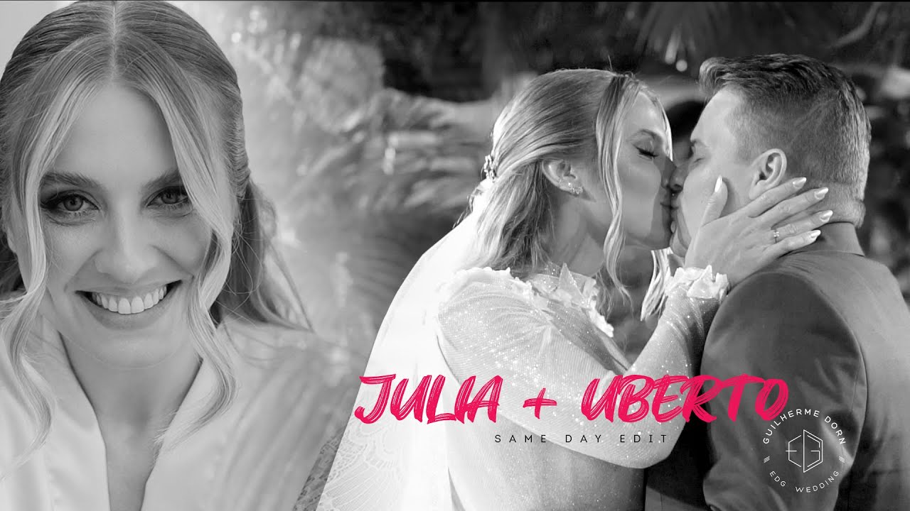 JULIA + UBERTO | SAME DAY EDIT em Blumenau, um casamento incrível ...