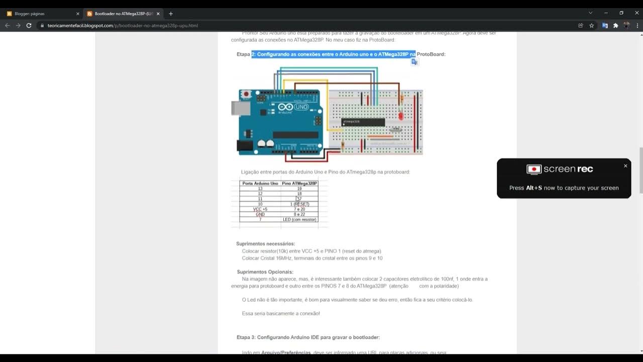 Arduino BootLoader ATMega328P - Erro: Expected signature for ATmega328 is 1E 95 14 #shorts - YouTube