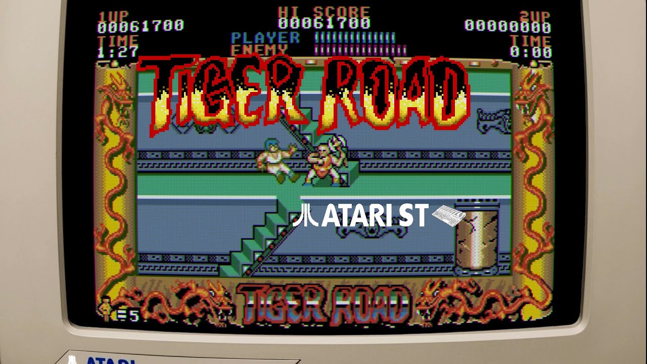 Tiger Road - Atari ST (1989) longplay - YouTube