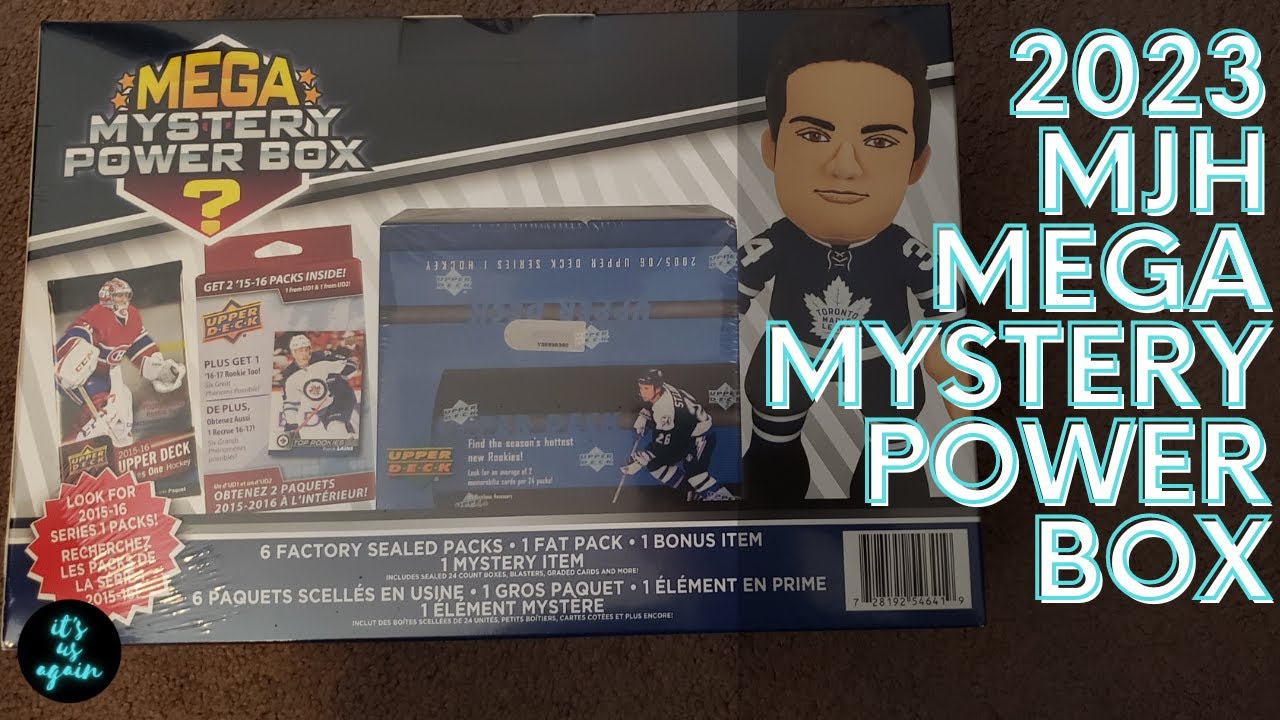 FIRST LOOK MJ HOLDINGS HOCKEY MEGA MYSTERY BOX 2023 - YouTube