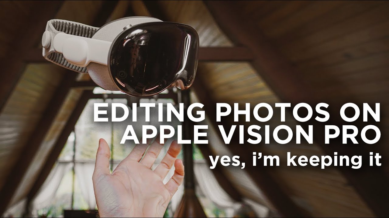 Apple Vision Pro: Editing a Full Wedding Photo Gallery - YouTube