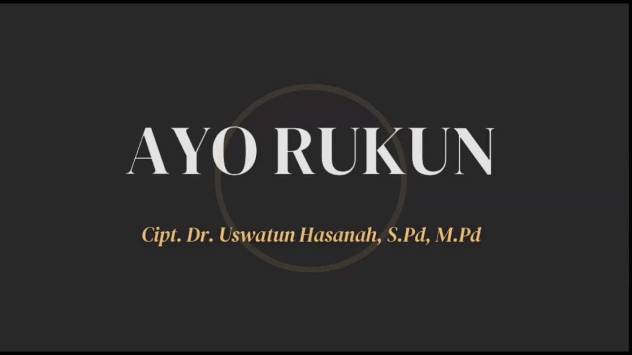 Cover Lagu Ayo Rukun dari SLB Negeri Salatiga - YouTube