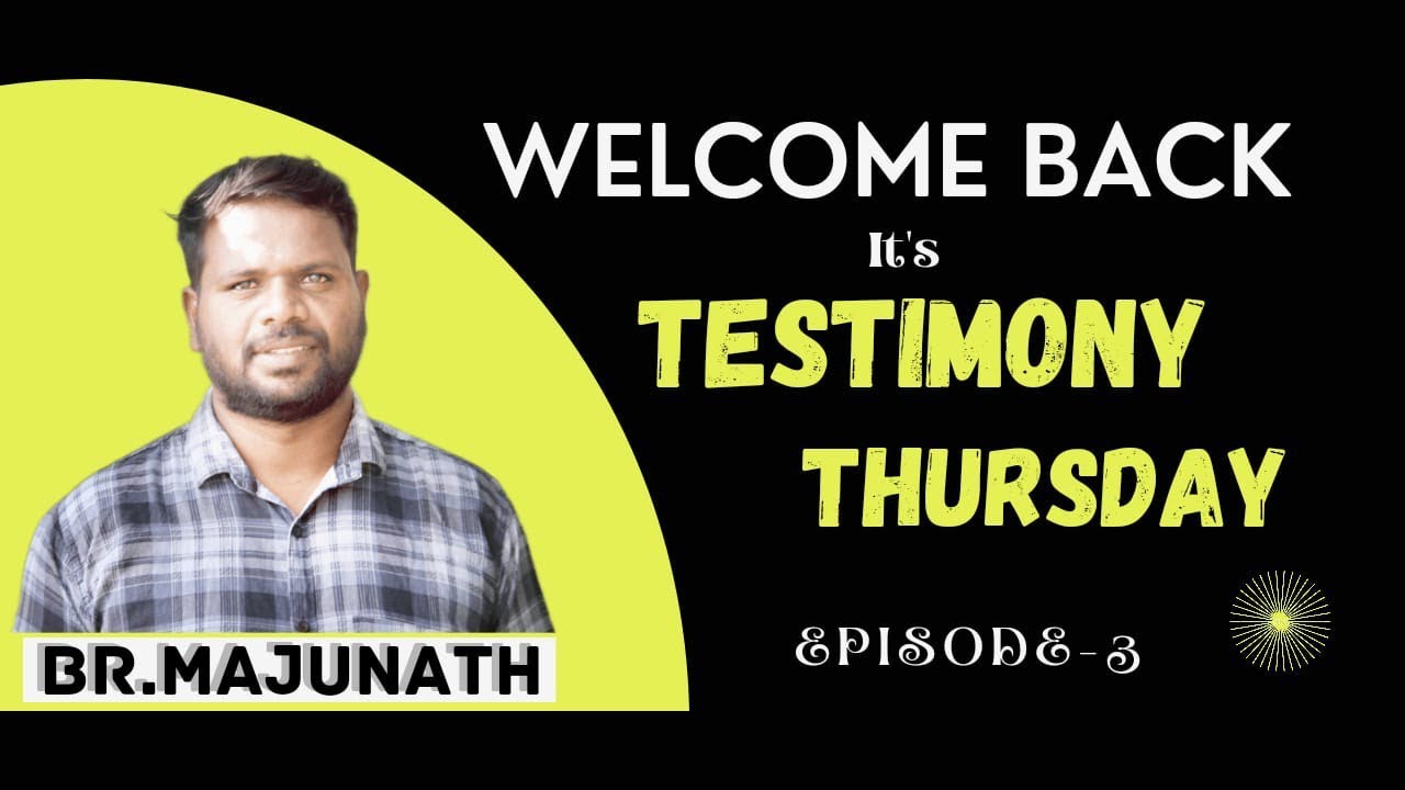 Welcome Back It's TESTIMONY THURSDAY.... - YouTube