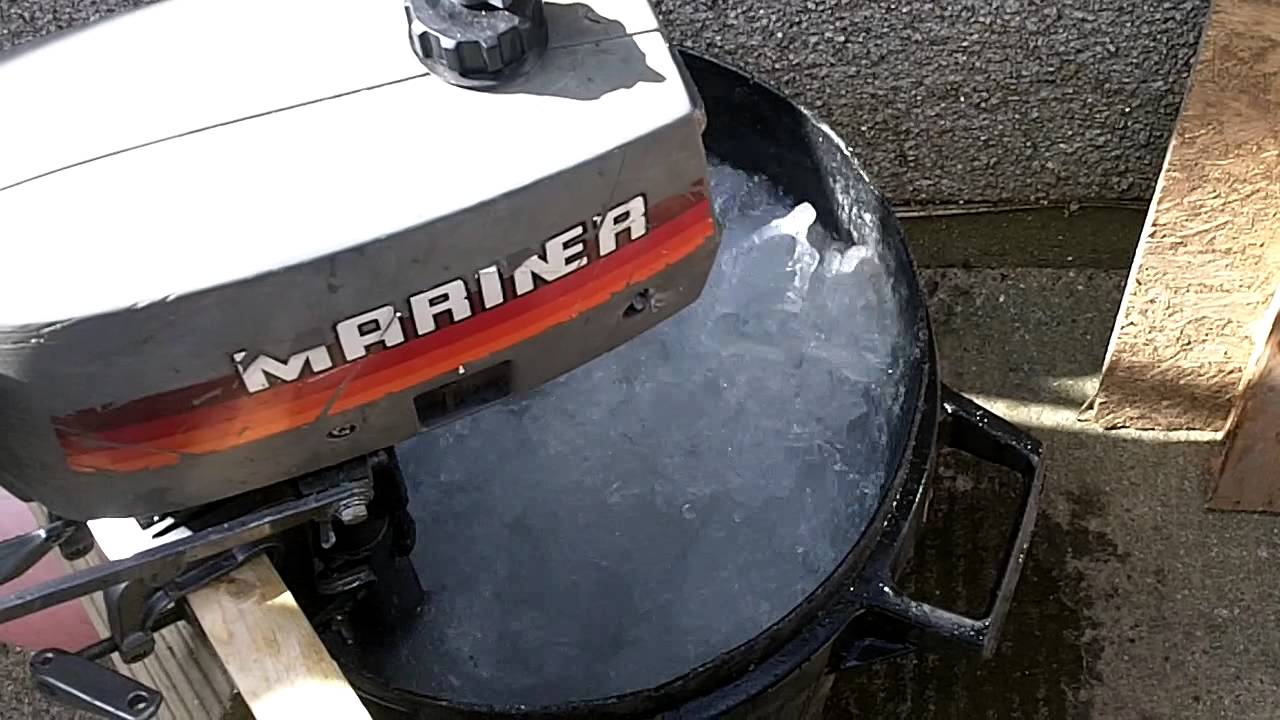 Mariner 2hp outboard - YouTube