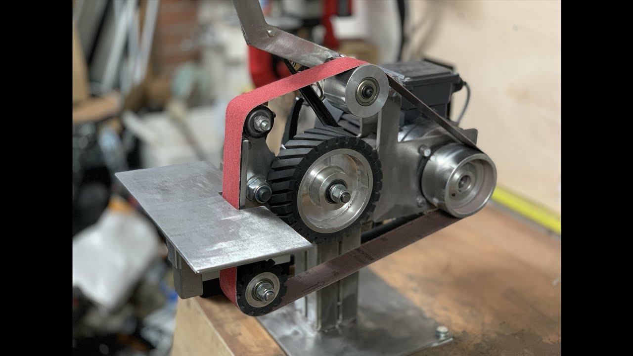 My 2x48 inch Belt Grinder Build - YouTube