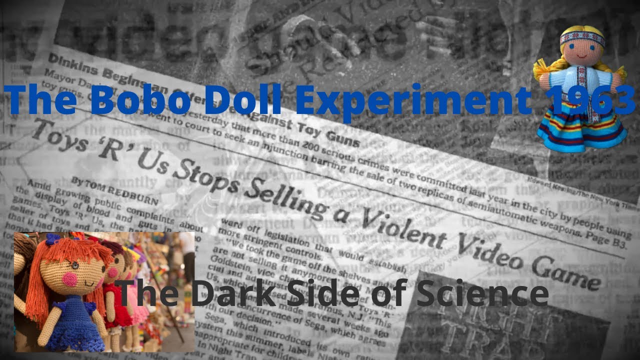 Bobo Doll Experiment Simply: Darkside of Science | AaaWww Shorts - YouTube