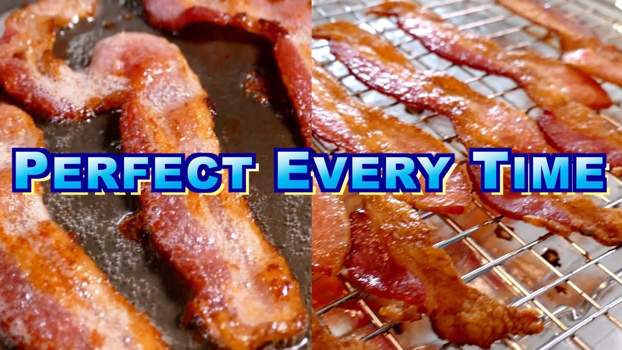 Perfect Bacon 2 Ways (small and large batch) - YouTube