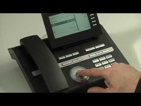 Unify Openstage 40 How to Place a Call - YouTube