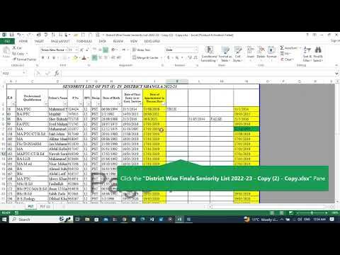 Excel would not Sorting Date correctly | By Zahid Ullah - YouTube