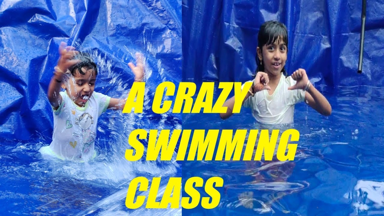 Our Crazy swimming class - YouTube