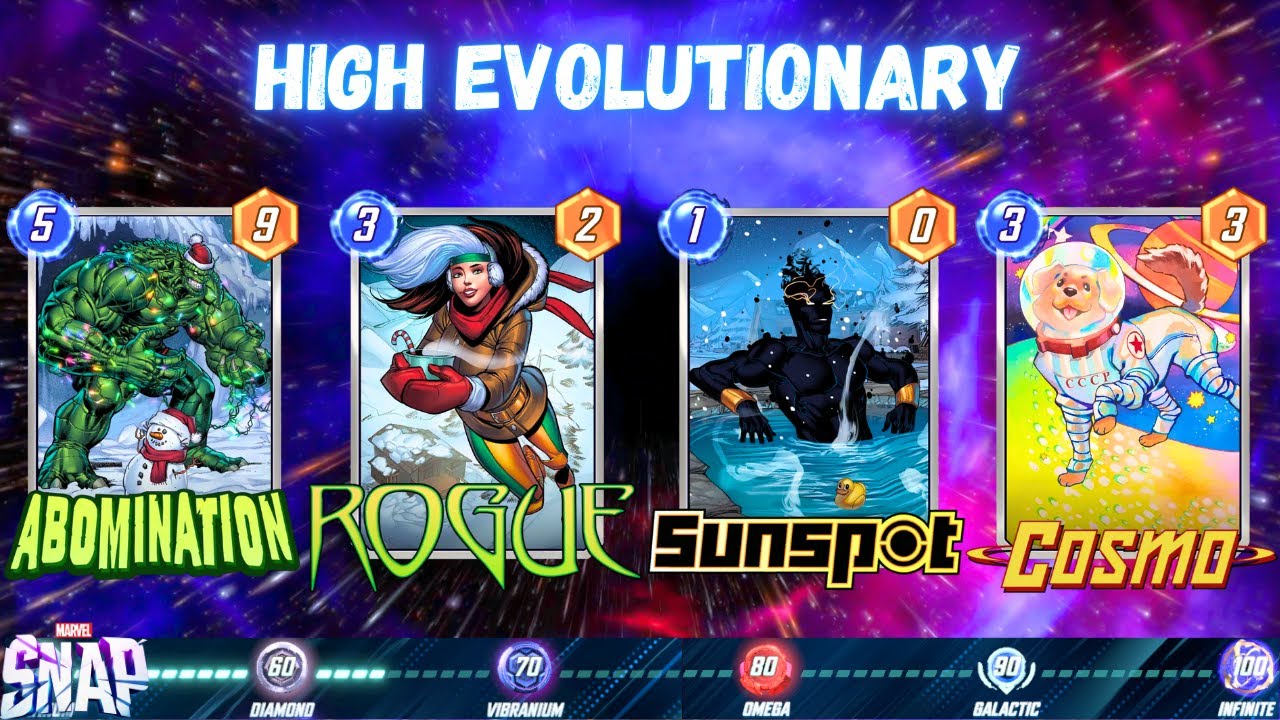 High Evolutionary Deck Infinite Gameplay Marvel Snap - YouTube